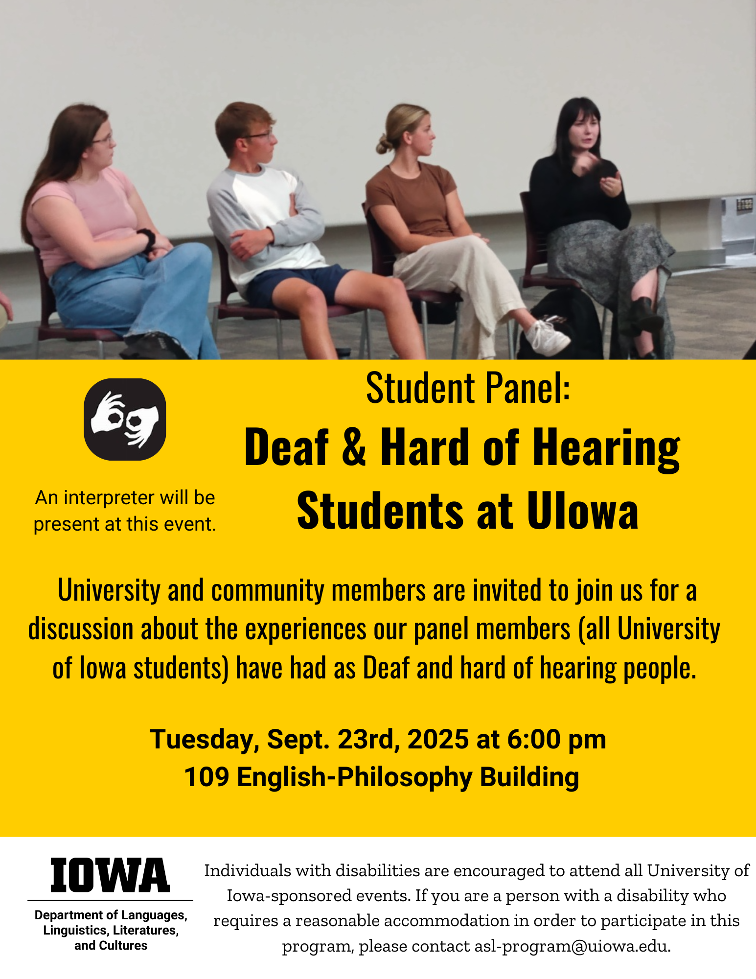 Events Calendar | University of Iowa